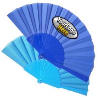 China Wedding Party Decoration Festival Fand Fan Customized Folding Plastic Hand Fan for sale
