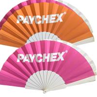 China Wedding Party Decoration Festival Fand Fan Customized Folding Plastic Hand Fan for sale