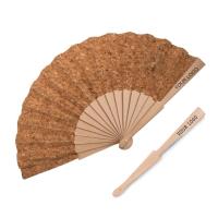 China Hot Sale Promotional Plastic 23cm in Length Nylon Fabric Hand Held Folding Fans for Advertisement for sale