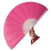 China Wholesale Factory Price Handheld Fan Large Rave Clack Fans Bamboo Kungfu Fan for sale
