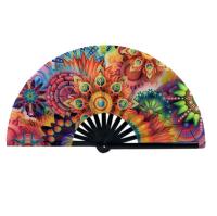 China [I AM YOUR FANS]sufficient Stock!  Hot Selling Large Folding Hand Kungfu Fan Shiny Holding Hand Fan for sale