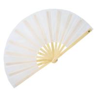 China [I AM YOUR FANS] Personalized Uv Print Clack Kung Fu Hand Fan Large Bamboo Folding Fans for sale