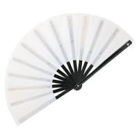 China [I AM YOUR FANS] Personalized Uv Print Clack Kung Fu Hand Fan Large Bamboo Folding Fans for sale