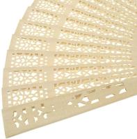 China Wholesale Wedding Wood Hand Fan  for Wedding Gift Carved Folding Fragrance Wood Hand Fan Wedding Fan for sale