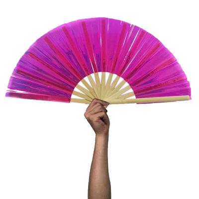China Abanico De Mano Rojo Mariage Invitation Personalized Wedding Favors Chinese Carved Folding Wooden Foldable Hand Fan for sale