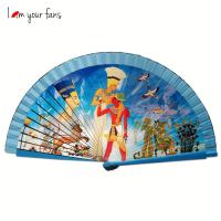 China Wholesale Hotel Wedding Souvenir Bamboo Handheld Fan Custom Wooden Hand Fan for sale