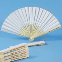 China Wholesale Portable Bamboo Fan 23Cm Home & Wedding Decoration Bamboo Fan Craft Folding Fan for sale