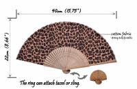 China Portable Personalized Folding Fan 21cm Bamboo Hand Folding Fan for Handcrafts Gift for sale