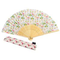 China Portable Personalized Folding Fan 21cm Bamboo Hand Folding Fan for Handcrafts Gift for sale