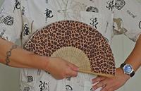 China Portable Personalized Folding Fan 21cm Bamboo Hand Folding Fan for Handcrafts Gift for sale