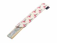 China Portable Personalized Folding Fan 21cm Bamboo Hand Folding Fan for Handcrafts Gift for sale