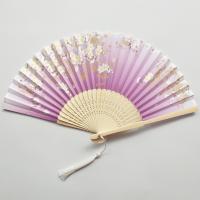 China I AM YOUR FANS Best Selling Factory Price Folding Wedding Silk Hand Fan for Chinese Silk Fan for sale