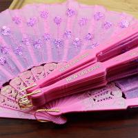 China [I AM YOUR FANS]Hot Selling 9inch/23CM L Classic Gitana Hechicera Dance Hand Fan White Wedding Hand Fan  27colors for Choice for sale