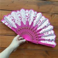 China [I AM YOUR FANS]Good Quality Classic Giveway Gifts Plastic Frame Hand Fan Plastic White Wedding Fans for sale