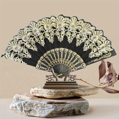China [I AM YOUR FANS] Wholesale Folding Fan Hand Held Dance Fans Plastic Hand Fan for Dancing for sale