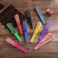 China [I AM YOUR FANS]Personalized Pp Plastic Ribs Lace Fan Hand Held Fans for Wedding for sale