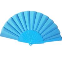 China Custom Personalised Promotional Gift Folding Fan Plastic Bone Handheld Fans for sale