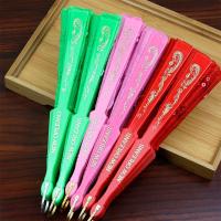 China [I AM YOUR FANS]Hot Selling 9inch/23CM L Classic Plastic Frame Fabric Dancing Hand Fan for Holiday Events Wedding for sale