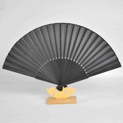 China High Quality Portable Silk Folding Hand Fan Bamboo Fans for Wedding Decoration for sale