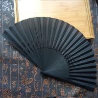 China [I AM YOUR FANS] Chinese Style Black Vintage Hand Fan Folding Fans Dance Wedding Party Favor New-Arrivals for sale