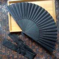 China [I AM YOUR FANS] Chinese Style Black Vintage Hand Fan Folding Fans Dance Wedding Party Favor New-Arrivals for sale