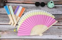 China [I AM YOUR FANS]Competitive Cheap Paper Hand Fan With Quick Delivery for sale