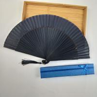 China High Quality Personalized Japanese Bamboo Silk Hand Held Fan Bamboo Hand Fan With Flowers for sale