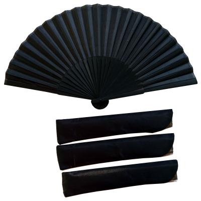China Personalized Japanese Hand Fan Wedding Decoration & Gift Set Hand Made Bamboo Silk Fan for sale