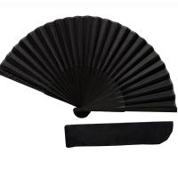 China Personalized Japanese Hand Fan Wedding Decoration & Gift Set Hand Made Bamboo Silk Fan for sale