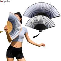 China [I AM YOUR FANS] in Stock Personalized Wedding Hand Fan Bamboo Silk Fan for sale