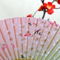 China [I AM YOUR FANS] Sufficient Stock! 12 Designs Lady Bamboo Hand Traditional Print Wonderful Japanese Silk Folding Fan for sale