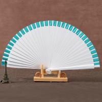 China Customize Motif Spanish Hand Painted Wooden Folding Spanish Fans for sale