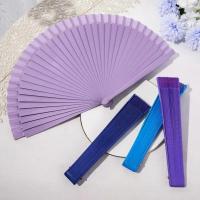 China Folding Fan Chinese Style Retro Hand Held Fan Floral Dance Performances Custom Wooden Fan Wedding Gift for sale