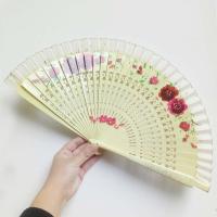 China [I AM YOUR FANS] Sufficient Stock! Promotional Flamenco Spanish Hand Painted Wooden Fans Spanish for sale