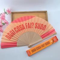 China Custom Folding Hand Fan Original Wooden and Cotton Fans Spanish Flowers Collection Handmade Fans for sale