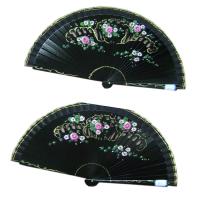 China Customized New Design Wedding&Festival Gifts Hand Painted Spanish Handheld Fan for sale