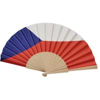 China 23 cm Wholesale Chinese Factory Wood Folding Hand Fan Paper and Fabric Japanese Natural Wood Fans for sale