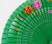 China [I AM YOUR FANS]sufficient Stock 100% Hand Painted Spanish Hand Wood Hand Fan Flamenco Fan for sale