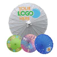 China Diameter 84cm Chinese Craft Paper Umbrella/Parasol for Wedding Photograph Accessory Party Decor White Paper Long-handle Parasol for sale