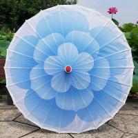 China Oil Paper Umbrella Chinese Ancient Style Decorative  Dance Craft Oil Paper Umbrella Women Sombrillas Para for sale