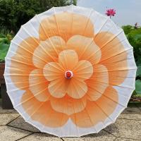 China Oil Paper Umbrella Chinese Ancient Style Decorative  Dance Craft Oil Paper Umbrella Women Sombrillas Para for sale