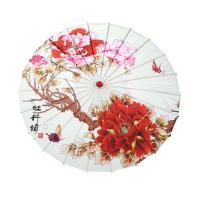 China Paper Parasol Wedding Paper Umbrella Party Favor 60/80cm Bamboo Umbrellas for Bridal Shower Centerpieces Photo Props for sale