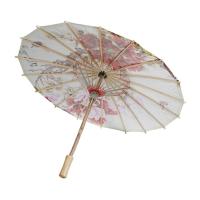 China Paper Parasol Wedding Paper Umbrella Party Favor 60/80cm Bamboo Umbrellas for Bridal Shower Centerpieces Photo Props for sale