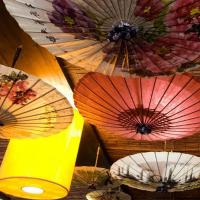 China Paper Parasol Wedding Paper Umbrella Party Favor 60/80cm Bamboo Umbrellas for Bridal Shower Centerpieces Photo Props for sale