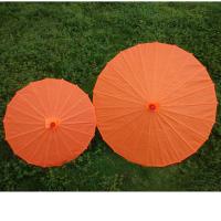 China [I AM YOUR FANS] Cheap Colourful Chinese Fabric White Black Parasol Umbrella White Wedding Parasol Umbrella for sale