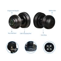 China Compatible Door Knob Smart Lock OEM Tuya Electronic Door Locks for sale