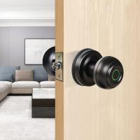 China Compatible Door Knob Smart Lock OEM Tuya Electronic Door Locks for sale