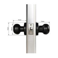 China Compatible Door Knob Smart Lock OEM Tuya Electronic Door Locks for sale