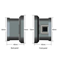 China Password Fingerprint Wireless Door Lock Coffee Finish Electronic Front Door Lock for sale