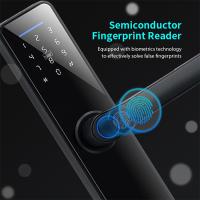 China Aluminum Alloy Bluetooth Sliding Door Lock ROHS Keyless Door Lock With App for sale
